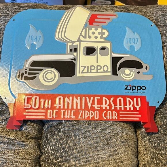 No Brand | Accents | Embossed Tin Sign 5thanniversary 947 Zip Car Store ...
